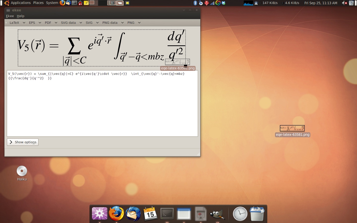 Best Equation Editor For Linux BerkeleyLUG